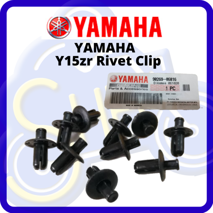1PCS Original Yamaha part Y15zr Y16zr R25 motor Rivet clip body klip ...