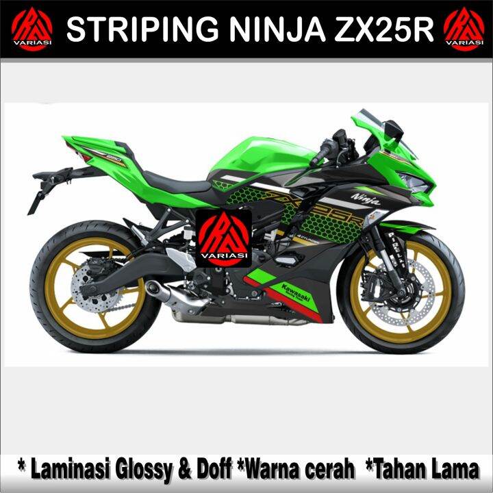 STRIPING VARIASI NINJA ZX25R / DECAL STICKER KAWASAKI NINJA ZX 25R ... STRIPING VARIASI NINJA ZX25R / DECAL STICKER KAWASAKI NINJA ZX 25R ...