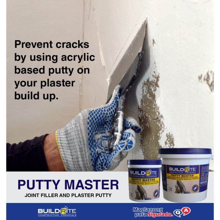 BUILDRITE PUTTY MASTER FOR WOOD / CONCRETE | Lazada PH