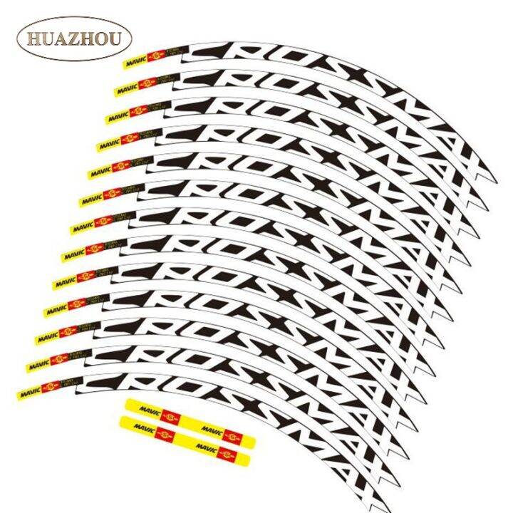 Mavic CROSSMAX Mountain bike wheel rim set Stickers MTB DH replacement ...