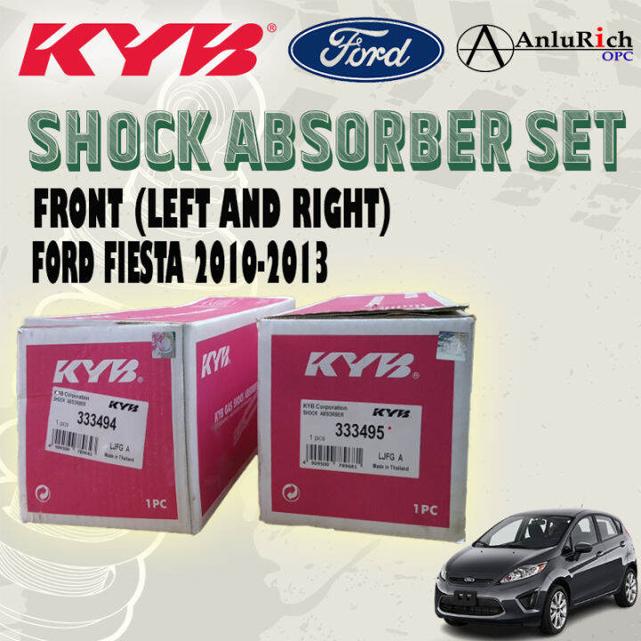 KYB FRONT SHOCK ABSORBER for Ford Fiesta 2010-2013 LEFT and RIGHT (SET ...