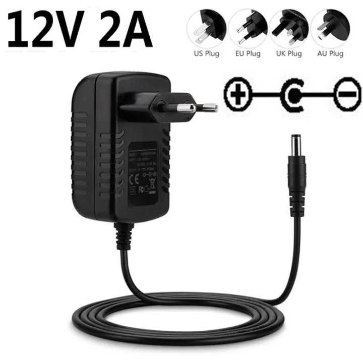 12V 2A Printer Charger Adapter Para sa Brother P-Touch Edge Pt-D400 Pt ...