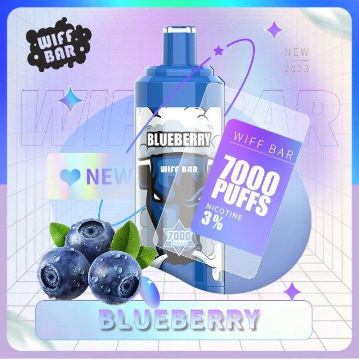 [LEGIT] WIFF BAR 7000 PUFFS (Disposable Rechargeable) | Lazada PH