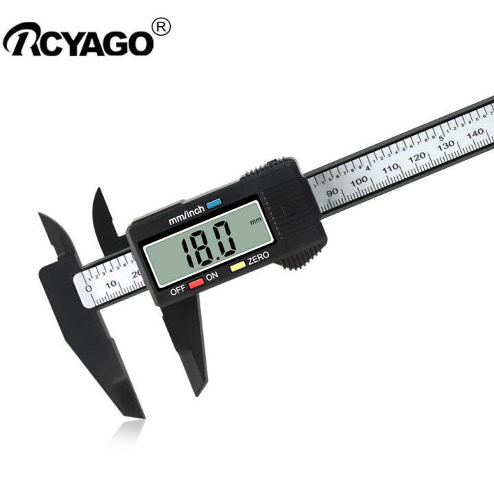 RCYAGO 150mm Digital Caliper Vernier Caliper Hand Tools Measuring Tools ...