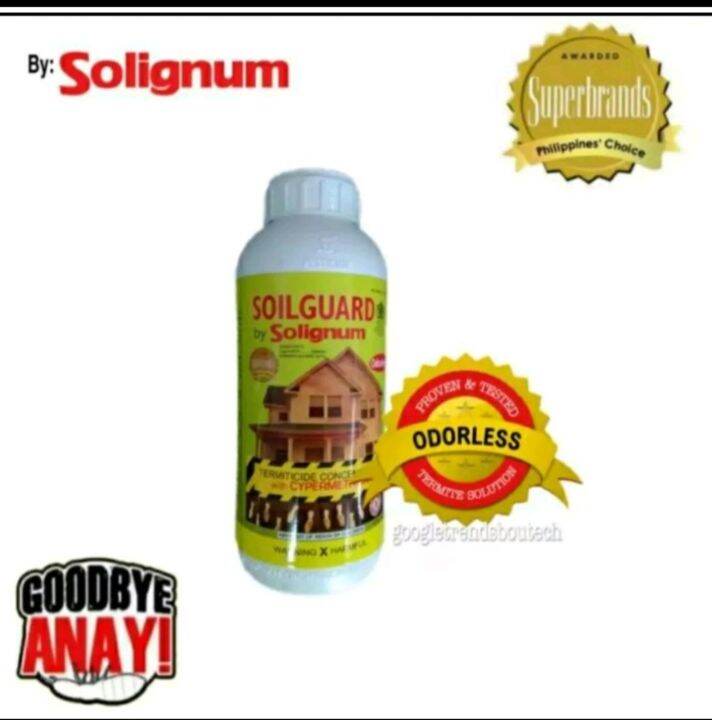 Soilguard Solignum Soil Guard Odorless 250 ml and 1 Liter for Anay or ...