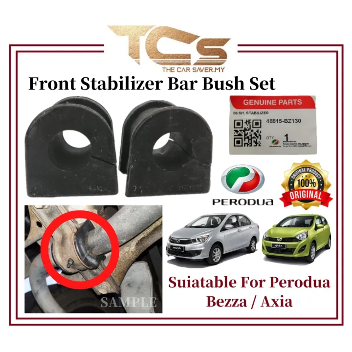 PERODUA Axia / Bezza Front Stabilizer Bar Bush Set (Original) 48815 ...