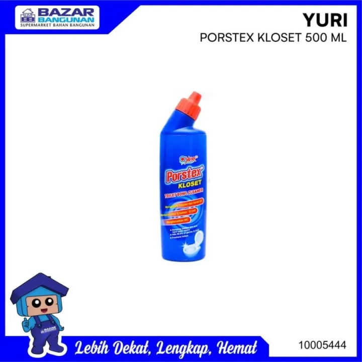 PEMBERSIH CLOSET KLOSET TOILET BOWL DUDUK JONGKOK CLEANER YURI PORSTEX ...