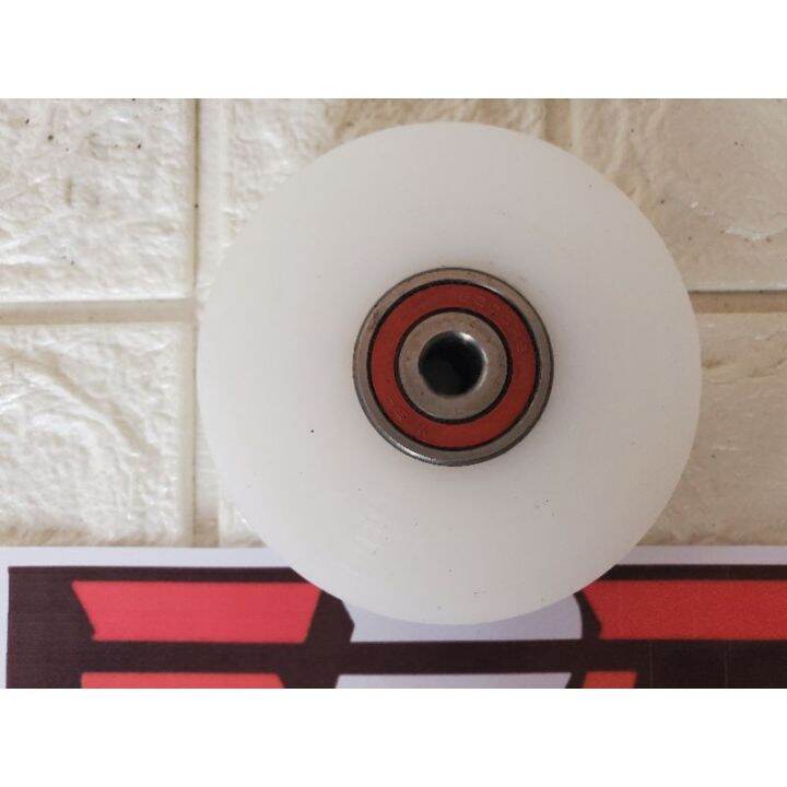 RODA PAGAR BESI NILON UKURAN 6cm 7cm 8cm 10cm/REL BULET(U) dan REL SIKU ...