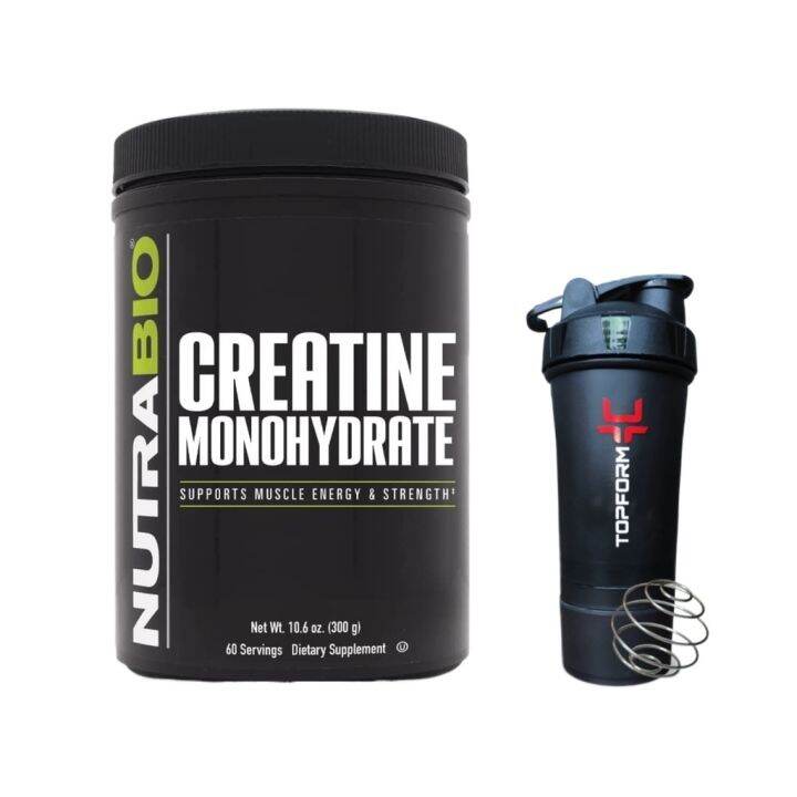 NutraBio Creatine Monohydrate - Pure Grade Supports Muscle Energy and ...