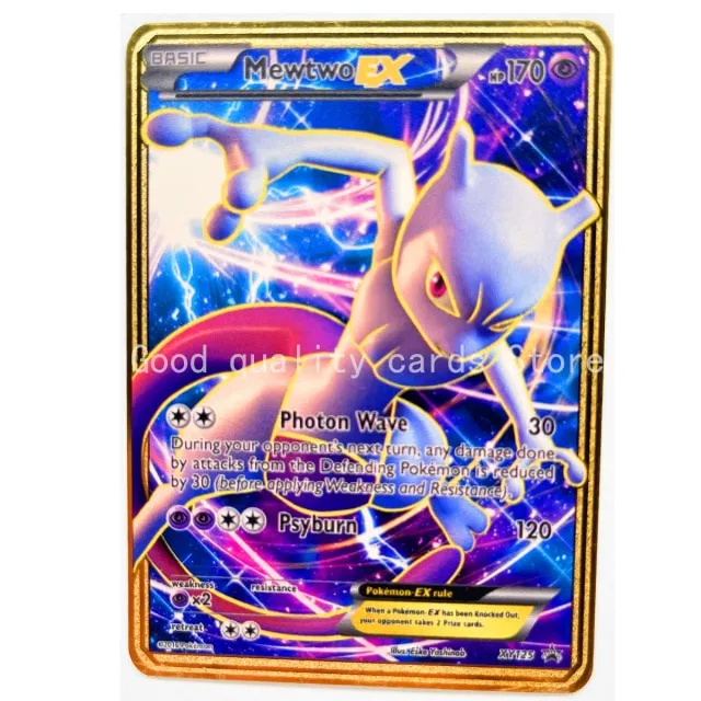 27รูปแบบ Pokemon Metal Mew Mewtwo Charizard EX ของเล่นภาษาอังกฤษ Hoies ...