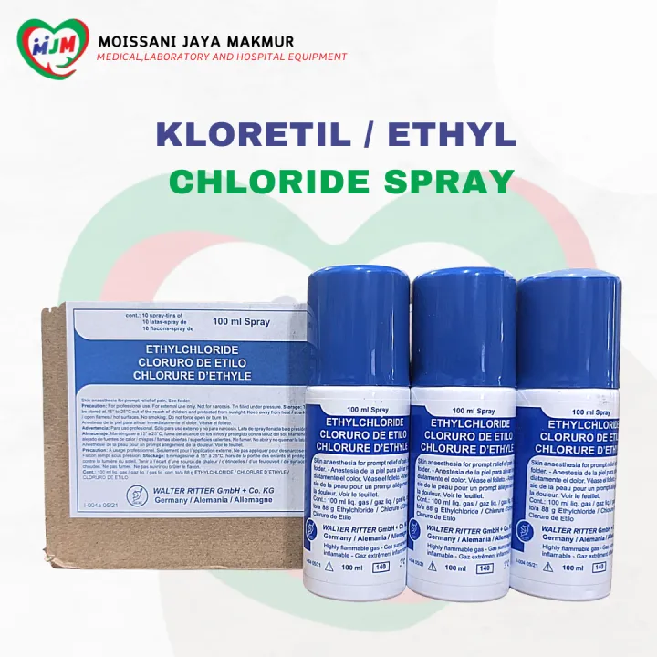 Chloretyl Ethyl Chloride Spray Chlorethyl Chloretil Kloretil | Lazada ...
