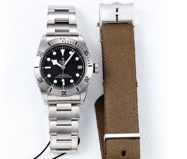 Orasan Tudor Heritage Black Bay Steel 79730-0001 SS Black Dial Swiss ...