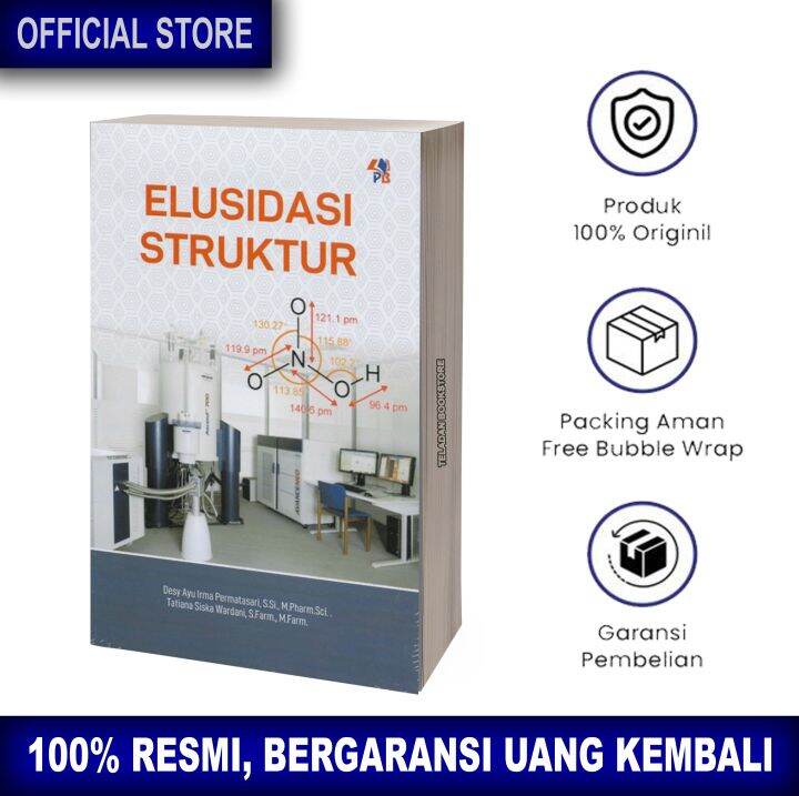 Buku Farmasi : Elusidasi Struktur, Desy ayu irma permatasari S.Si,M.Pharm.Sci, Tatiana siska ...