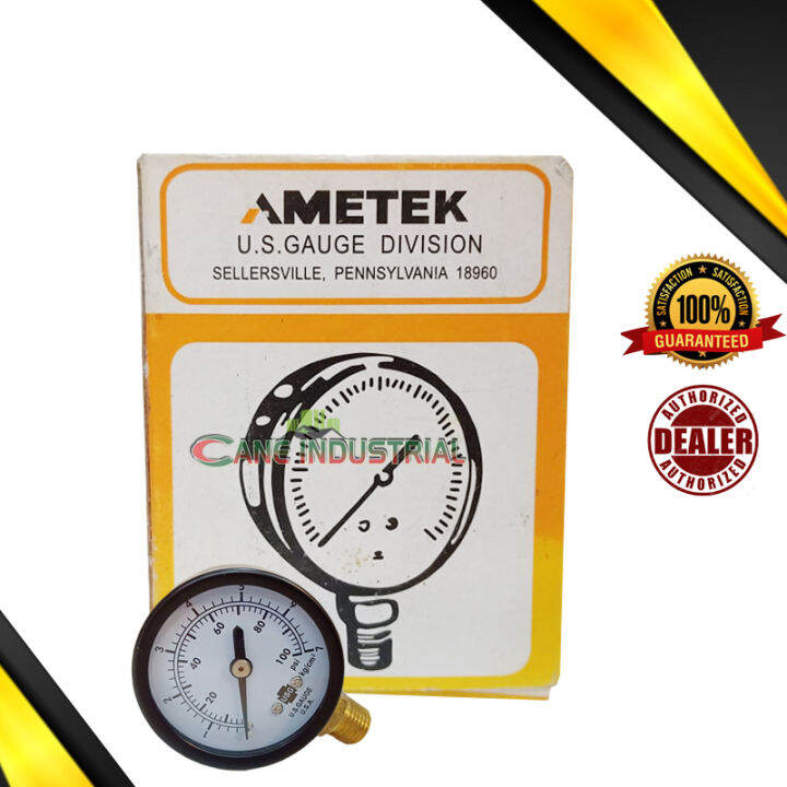 Ametek Pressure Gauge (U.S. Gauge Division) Assorted PSI | Lazada PH