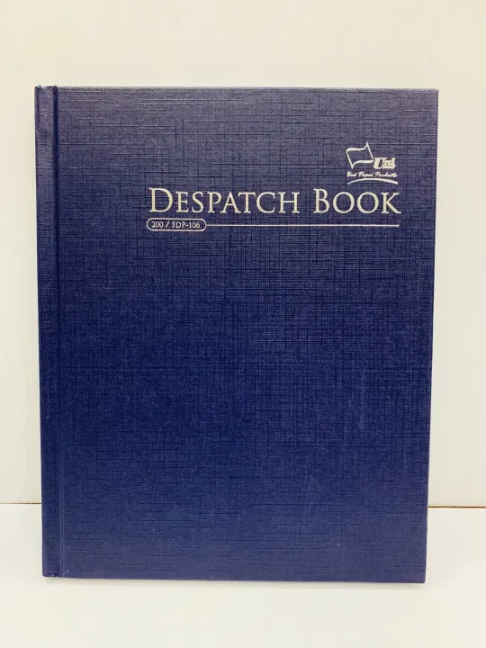 UNI DESPATCH BOOK HARD COVER 200PAGES & 120PAGES(SQUARE SIZE & CHEQUE ...