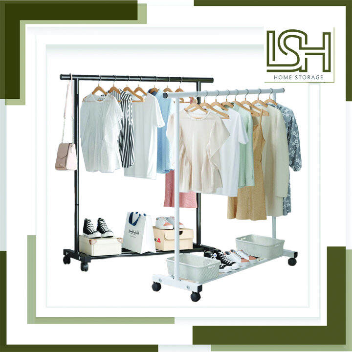 Vertical Coat Hanger Bedroom Simple Coat Rack Balcony Drying Rack ...