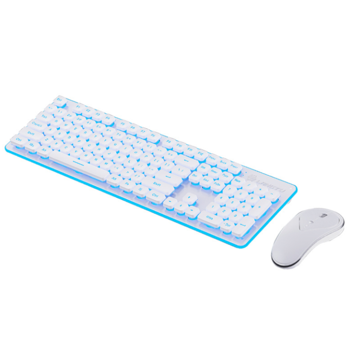 LT600 Wireless Gaming Keyboard and Mouse Set Rechargeable LED Backlit USB For PC Laptop Wireless ...