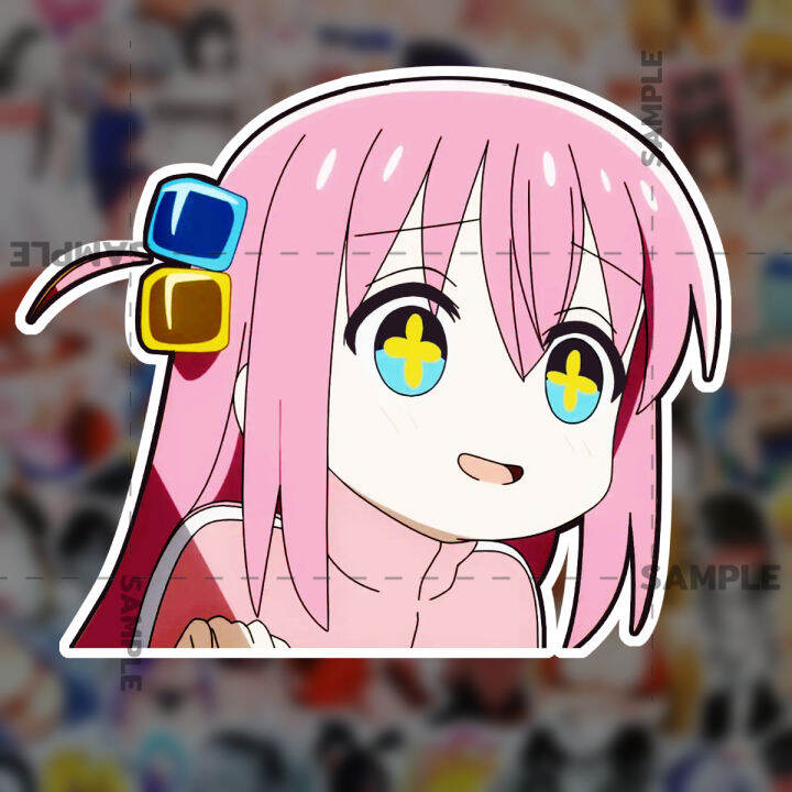 Bocchi meme สติ๊กเกอร์ bocchi the rock! Stickers อนิเมะ สติ๊กกอร์ Anime ...