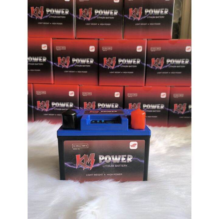 ♝KM Power Lithium Battery 5L 12V⊿ | Lazada PH