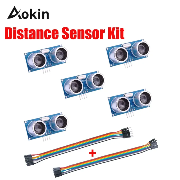 HC SR04 Ultrasonic Module Distance Sensor with 40Pin 20cm Dupont line ...