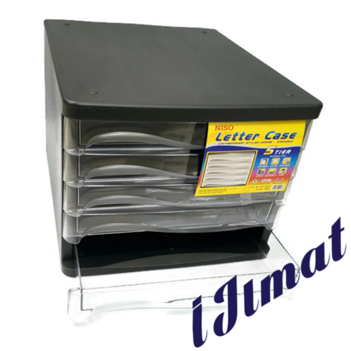Niso 8822 Document Drawer 5 Tiers / 5 Layer Document Tray / 5 Tier ...
