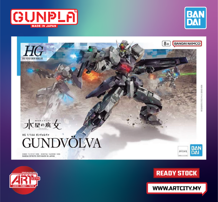 (READY STOCK) Bandai HG - Gundam Gundvolva - 1/144 Scale - Mobile Suit ...