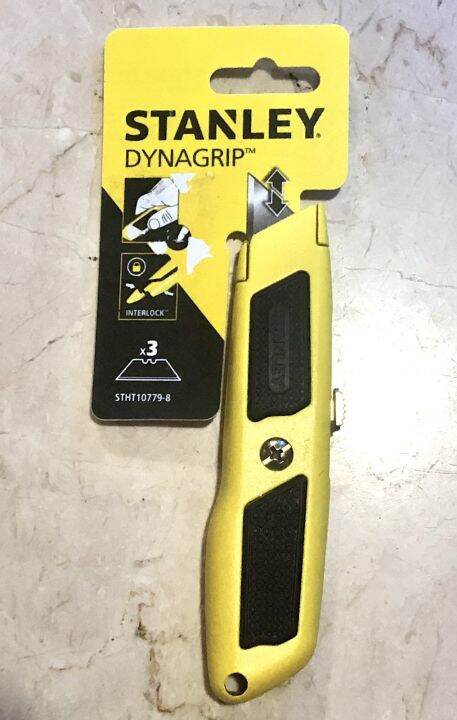 STANLEY Dynagrip Retractable Utility CUTTER (10-779-8) | Lazada PH