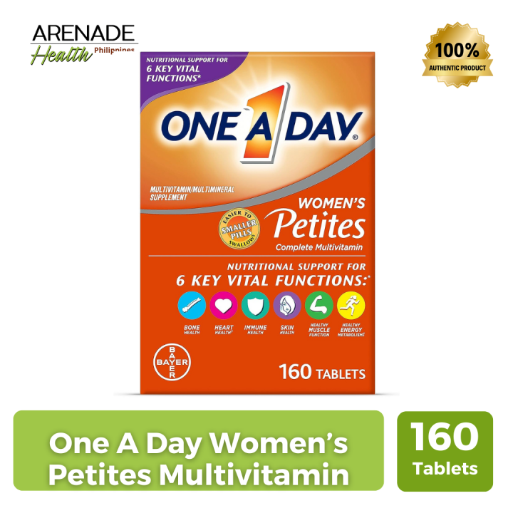 One A Day Women’s Petites Multivitamin (160 Tablets) | Lazada PH