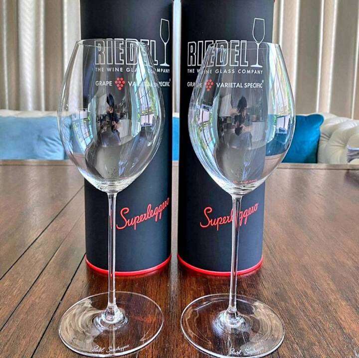 RIEDEL Superleggero Hermitage/Syrah - แก้วไวน์คริสตัล แฮนด์เมด Riedel ...