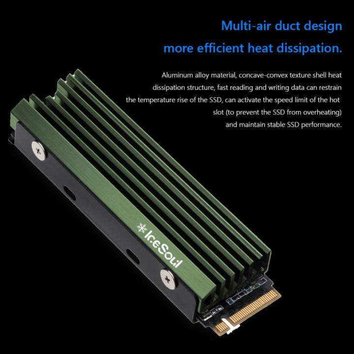 FinalCool IceSoul 08 Heatsink M2 NVME NGFF 2280 SSD Solid State Hard ...