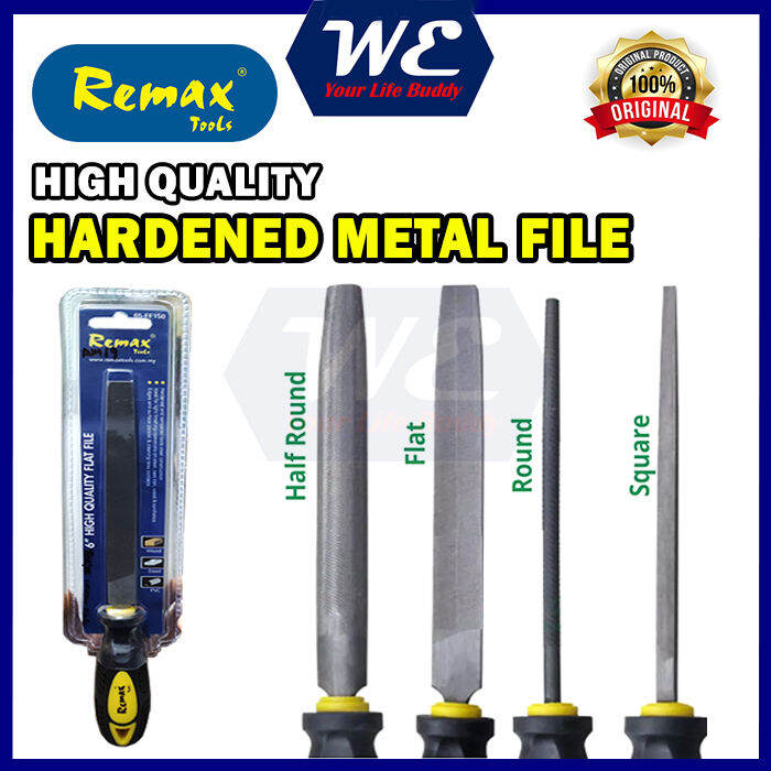 REMAX 6"/ 8” STEEL FILE METAL FILE IRON STEEL (ROUND/HALF ROUND/SQAURE ...