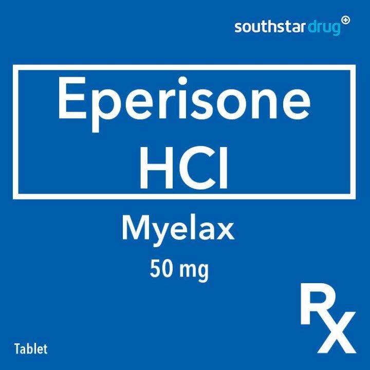 Rx: Myelax 50mg Tablet | Lazada PH