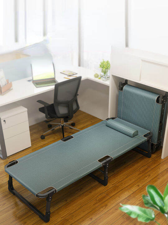 Folding bed Portable Single Bed Folable Office Lunch Break Bed Folding ...