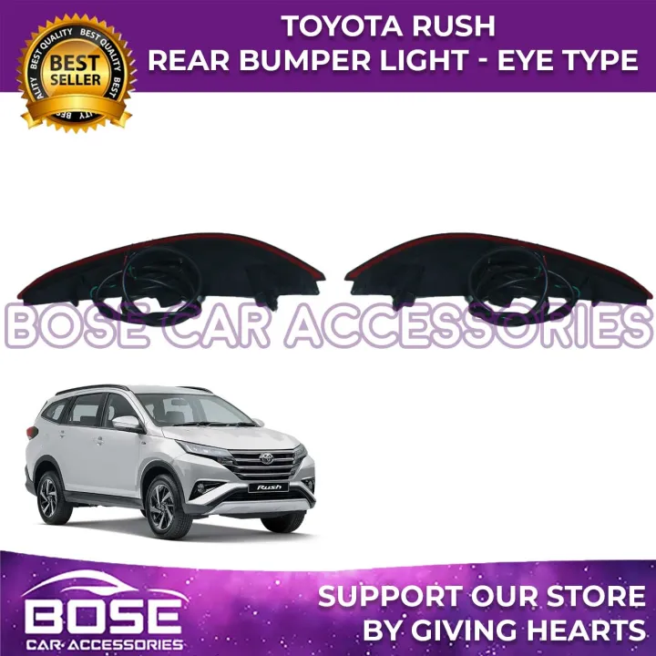 Rear Bumper Light for Toyota Rush G E 2018 2019 2020 Special Design ...