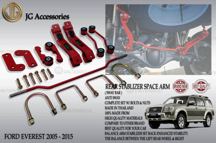 FORD EVEREST 2005 2006 2007 2008 2009 2010 2011 2012 2013 2014 2015 RED ...