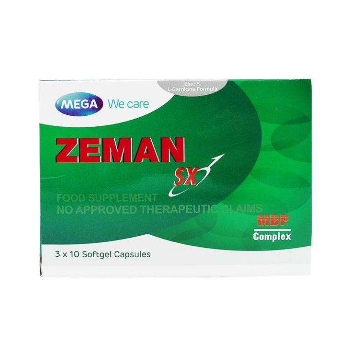 Zeman Sx Softgel 30s | Lazada PH