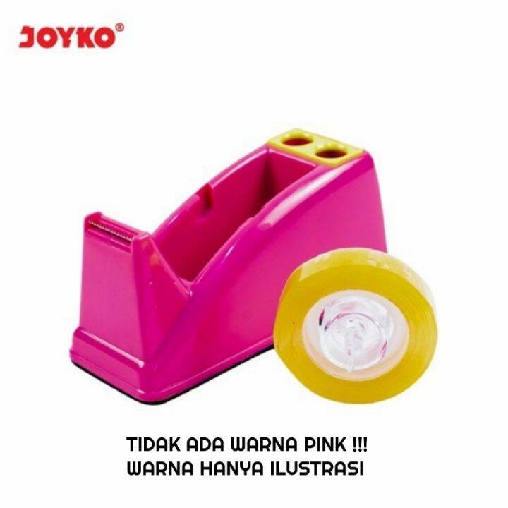 Tape Dispenser Isolasi Kecil JOYKO TD102/Tape Cutter/Pemotong Lakban ...