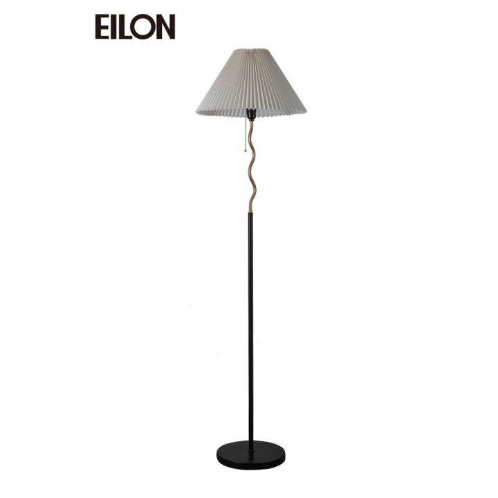ส่งด่วน*..*"EILON โคมไฟตั้งพื้นโมเดิร์น รุ่น fluffy FAN-2507 สีทอง ...