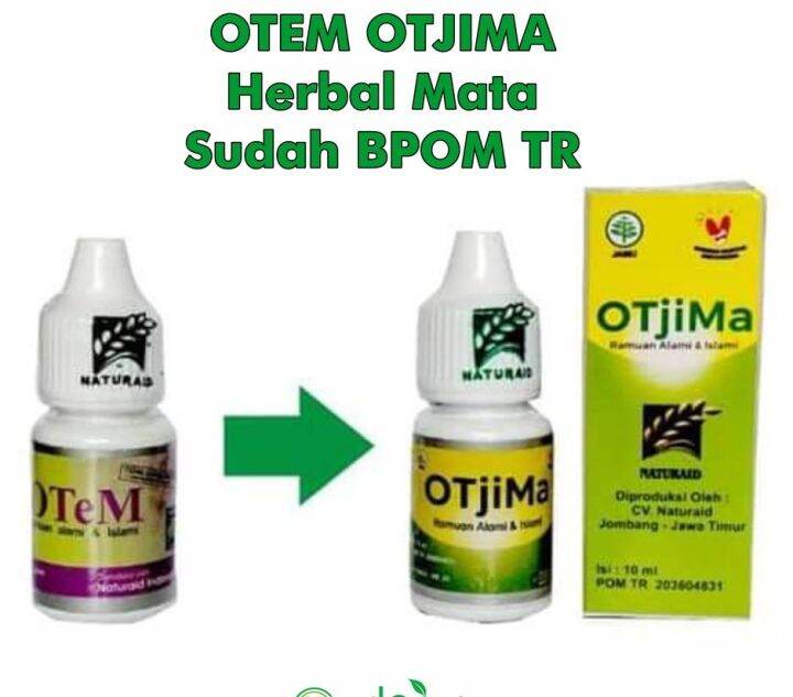 obat tetes mata herbal OTEM Otjima gurah mata minus BPOM TR | Lazada ...