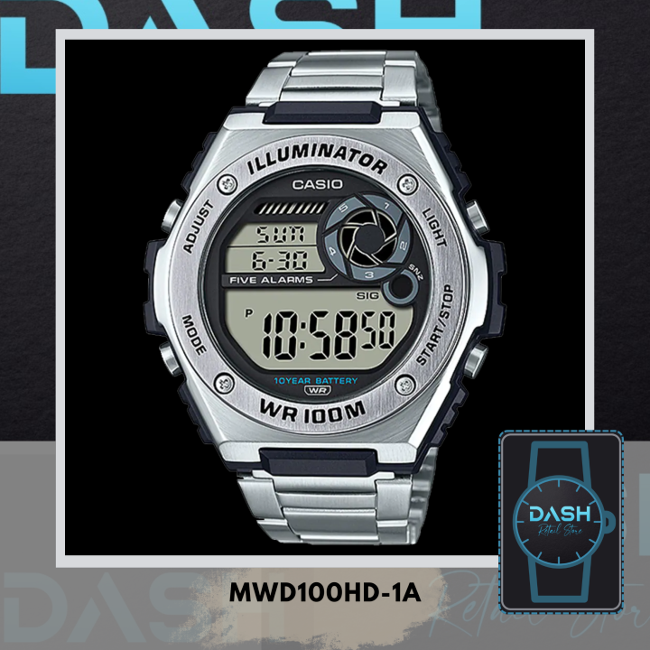 100% ORIGINAL Casio MWD-100HD-1A /MWD100HD-1A | Lazada PH