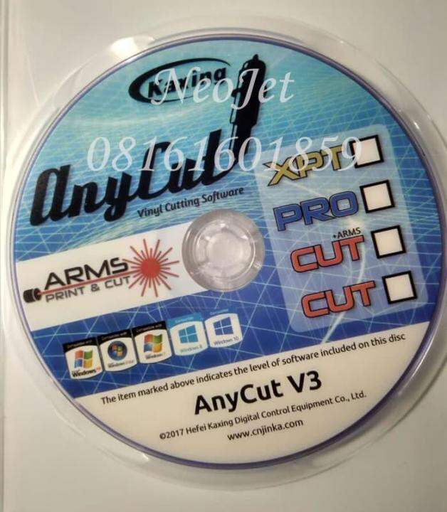 Software Anycut (Countur Cut) For Jinka 361 721 1351 | Lazada Indonesia