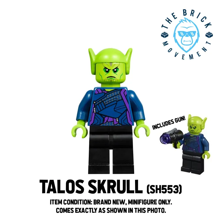 LEGO® MV Talos Skrull Minifigure | Lazada PH