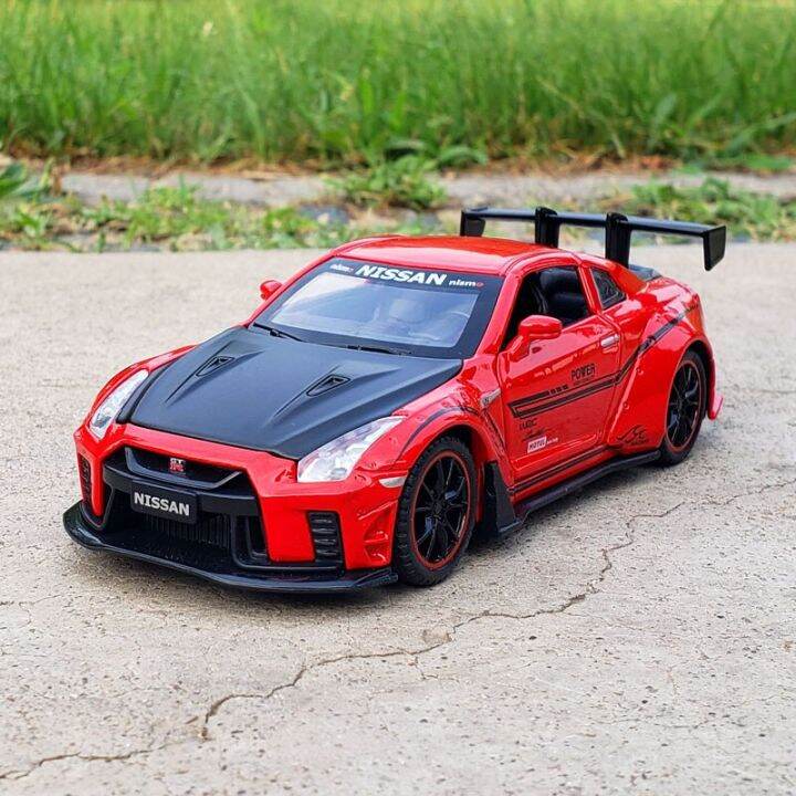 1:32 Nissan Skyline Ares GTR R34 R35 Diecasts & Toy Vehicles Metal Toy ...