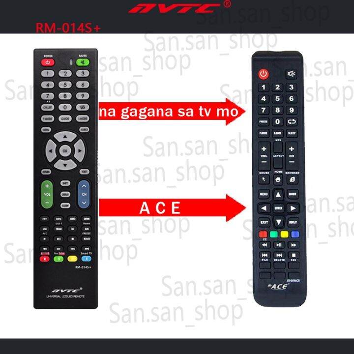100% Universal remote control for ACE smart tv remote na gagana sa tv ...