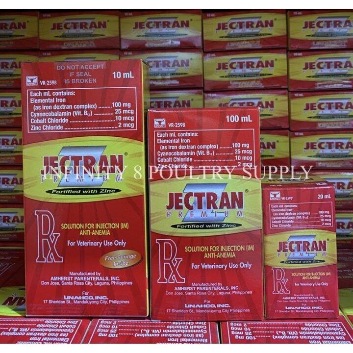 Jectran Fortified With Zinch (10ml 20ml and 100ml) | Lazada PH