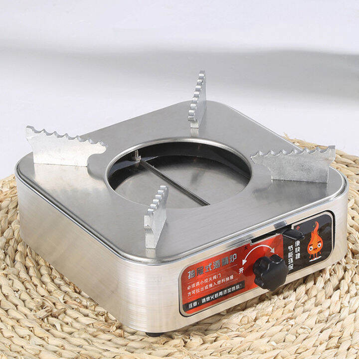 Stainless Steel Drawer Type Alcohol Stove Alcohol Furnace Outdoor ...