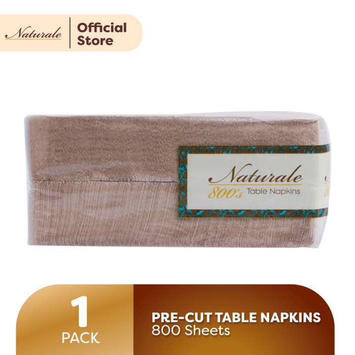 Naturale Pre-Cut Table Napkins - 800 Sheets (1 Pack) | Lazada PH