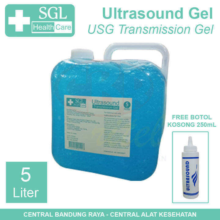 SGL Ultrasound Gel 5 Liter + Botol Kosong 250mL | Lazada Indonesia