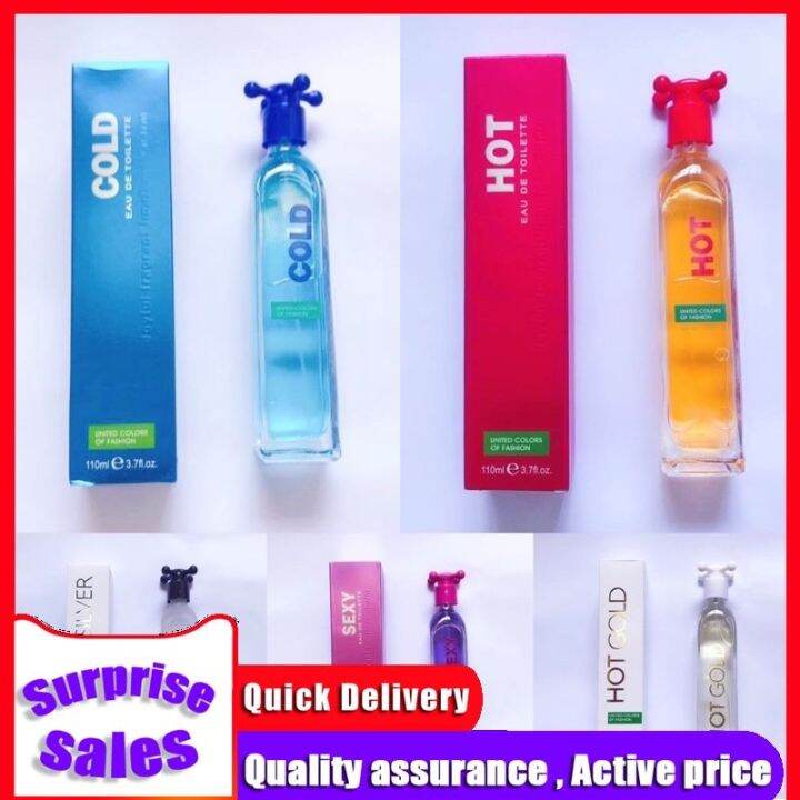 benetton perfume cold silver/ hot gold--- 110ml | Lazada PH