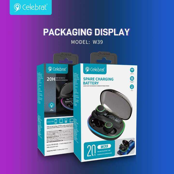 Celebrat Digital TWS-W39 Tws Truly Wireless Bluetooth | Lazada